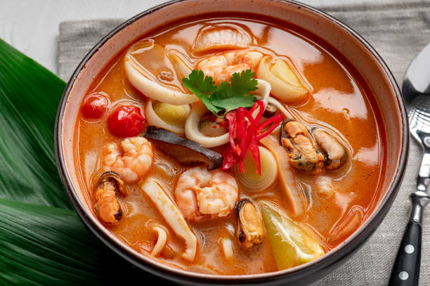 Receta tradicional de sopa de mariscos: una deliciosa mezcla de sabores ...